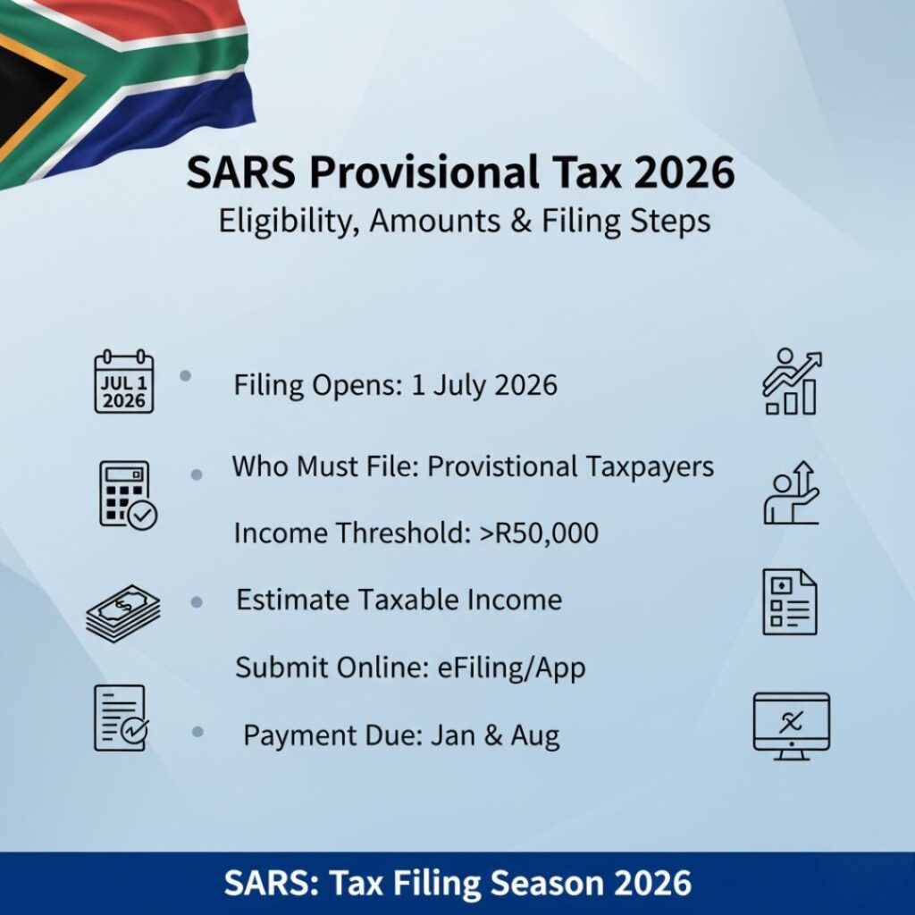 Tax Filing Season Opens – SARS Provisional Tax Return 2026 Eligibility ...