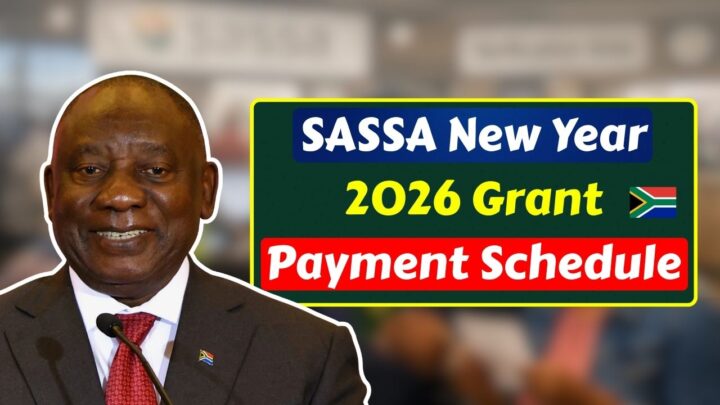 SASSA New Year 2026 grant payment schedule full dates explained with ...