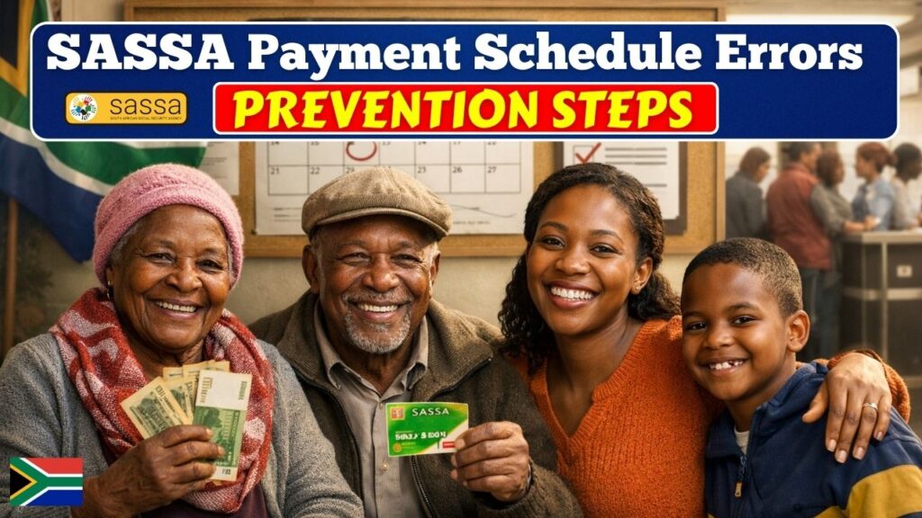 SASSA New Year payment schedule grant dates inside plus key steps to ...
