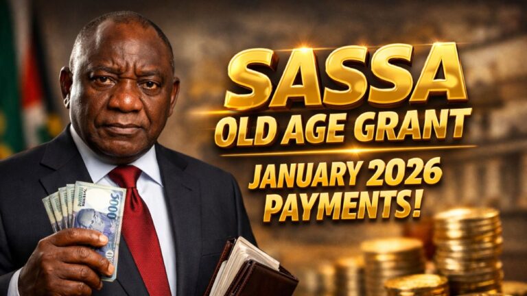 SASSA Old Age Grant January 2026 latest update payment dates amount ...